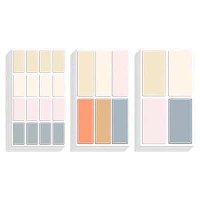 彩色不干胶防水标签贴纸