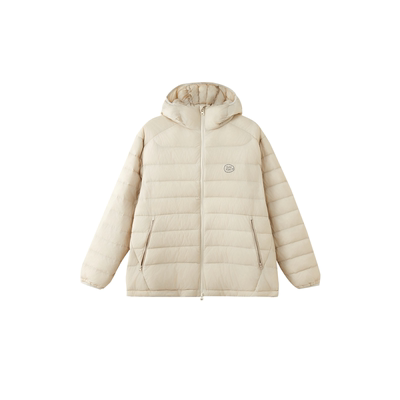 老章和小胖PONGKIKI超轻云朵小排骨服大码高领连帽保暖羽绒服外套