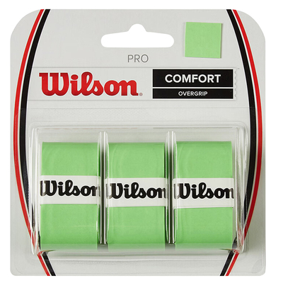 Wilson网球手胶BLADE绿色专业运动吸汗带3个装粘性多功能手胶