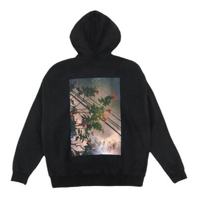 Essentials情侣花卉卫衣帽衫