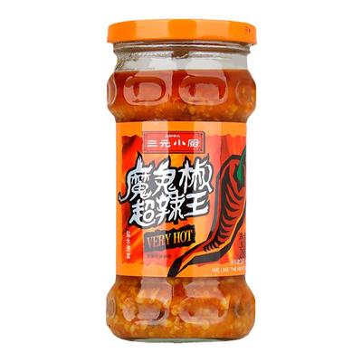 三元小厨魔鬼特辣辣椒酱变态辣