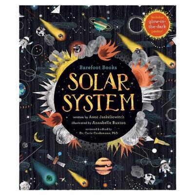 【中图英文】Barefoot Books Solar System 太阳系 Anne Jankéliowitch 英文原版进口书籍 纯全英文版正版原著进口原版英语书籍