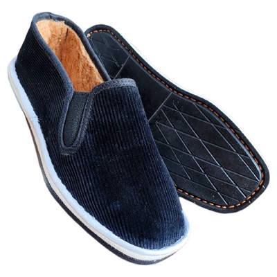 陕西渭南防滑轮胎底加绒布鞋