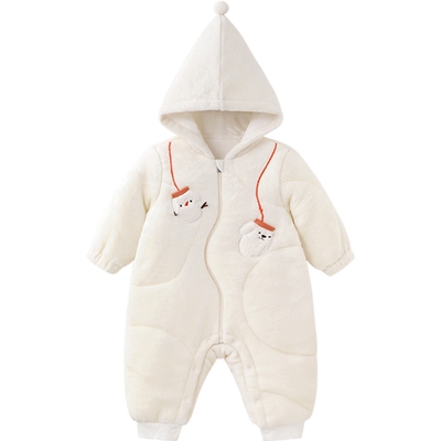 英氏哈衣连帽冬季保暖男宝