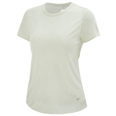 Gigt透气交叉镂空运动T恤