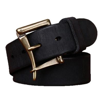 西部牛仔头层牛皮皮带