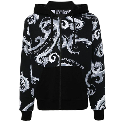 范思哲男士休闲连帽卫衣