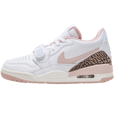 耐克篮球鞋白粉爆裂纹魔术贴女