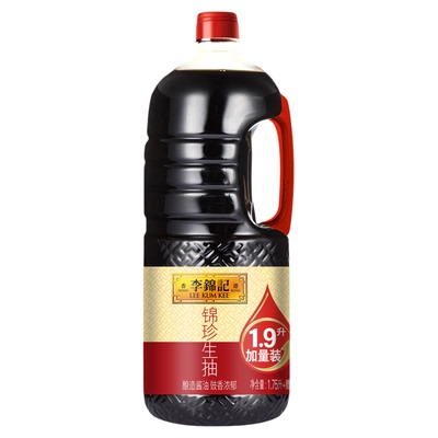 正品李锦记锦珍生抽1.9L升级加量