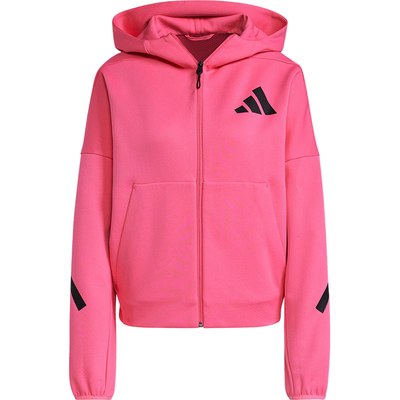 Adidas/阿迪达斯正品W Z N E FZ女士针织时尚连帽外套JD3989