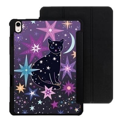 THE HOODxCarly Watts 艺术家联名 Cosmic Cat 适用苹果iPad Mini 2025 新款可拆式多角度防摔抗弯印花保护套