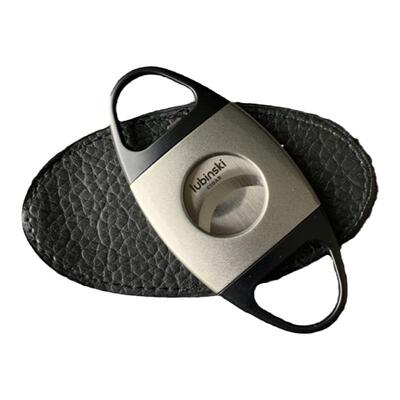 便携式金属刀身锋利雪茄剪刀