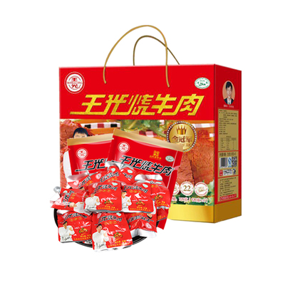 王光烧牛肉720g开袋即食小零食