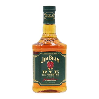 【自营】三得利金宾JimBeam黑麦波本威士忌700ml美国进口洋酒占边