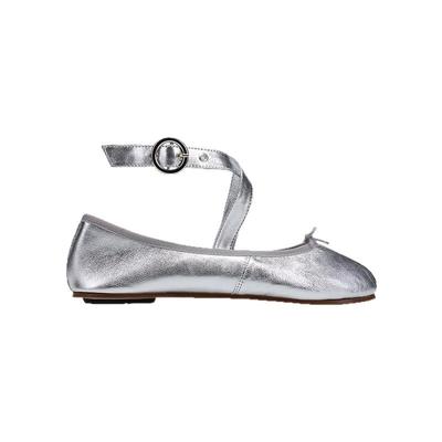 REPETTO丽派朵SOPHIA BELT牛皮革圆头朋克芭蕾平底鞋2025秋季新款