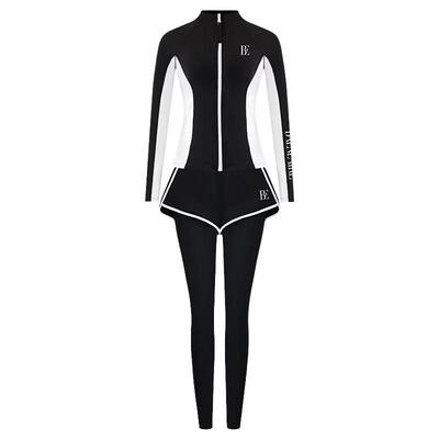 BE范德安冲浪系列防晒分体泳衣