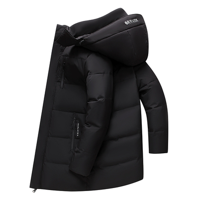 鸭鸭加厚保暖时尚中老年冬装外套