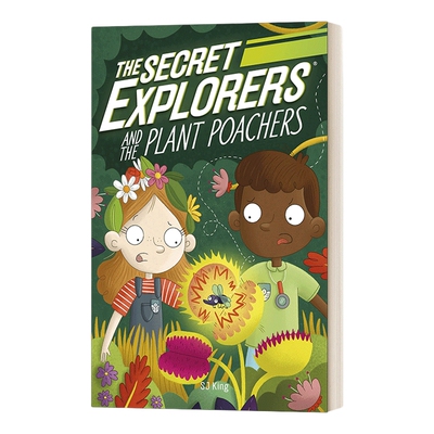 神秘探险家 植物偷盗者and the Plant Poachers 6-9岁少儿章节读物故事书 英文原版 自然科学文化 分级阅读