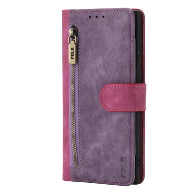 适用华为Mate50真皮钱包保护套