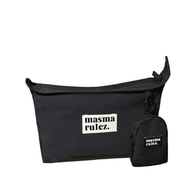 MASMARULEZ官方正品现货迷你单肩斜挎包Travel sacoche bag black