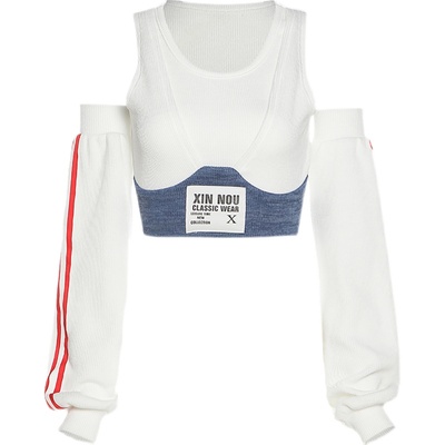 jennie同款设计感背心时尚