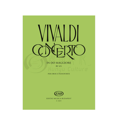 维瓦尔第大调协奏曲双簧管钢琴