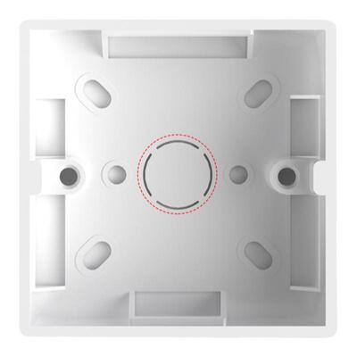 国际电工明装明线底盒接线盒