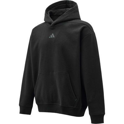 Adidas/阿迪达斯官方正品S新款男女黑色柔软休闲连帽卫衣JZ6248