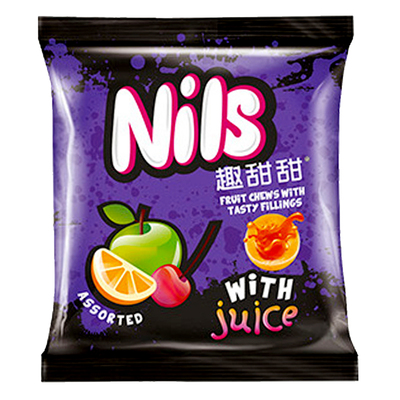 俄罗斯进口KDV果味夹心糖果糖果