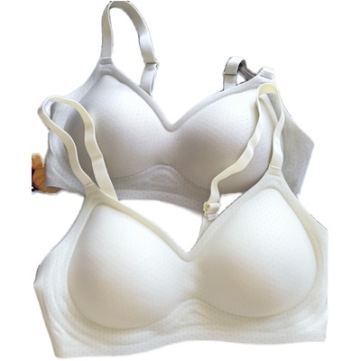 无钢圈锦纶侧收上托胸