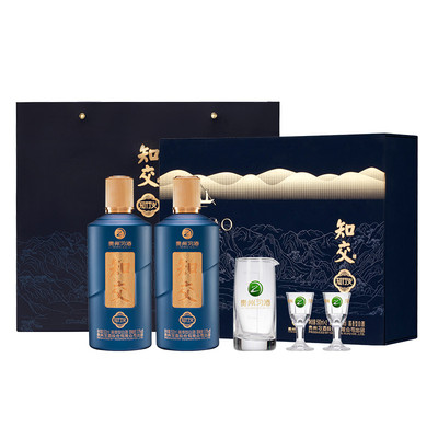 习酒知交酒知行义礼盒53°