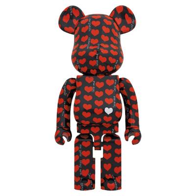 bearbrick黑心熊BLACKHEART
