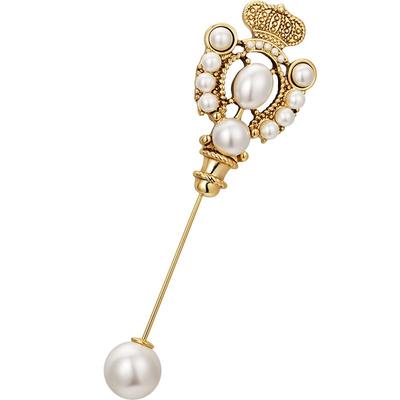 凡尔赛之梦复古皇冠花朵插针