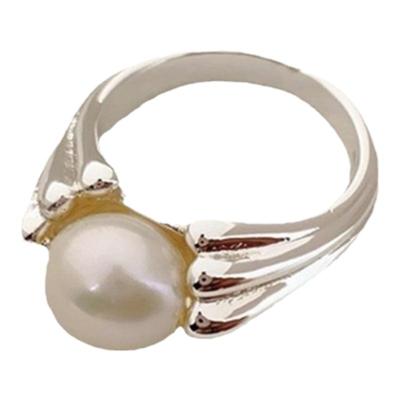 韩国coldframe珍珠戒指ins小众