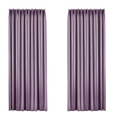 浪美风情双面棉麻遮光窗帘