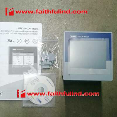 议价Jumo 00607045 久茂全新双通道控制器 Dicon touch 703571/8-