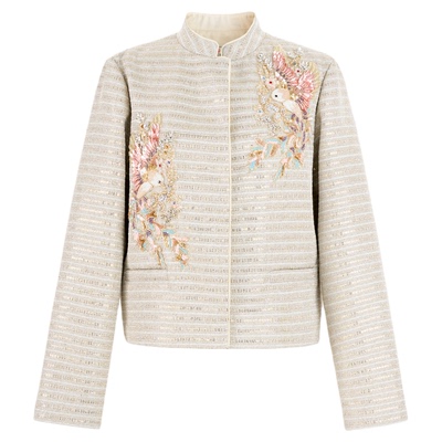 宫小妍【探寻手绣·鸟踏银枝】新中式风女装外套5062553