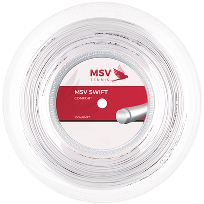 德国MSV网球线SWIFT聚酯硬线圆线大盘线散线升级款