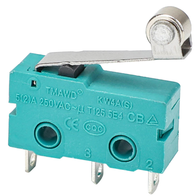 kw12微型行程限位按键开关银触点