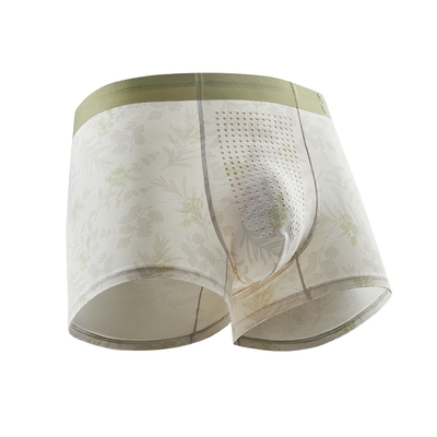 GOSO男士内裤2025新款舒适无痕透气平角裤抑菌四角裤