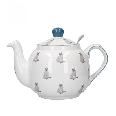 LondonPottery可爱猫咪茶壶ins
