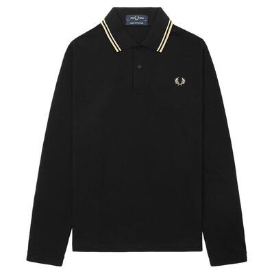 FREDPERRY长袖polo衫简约基础款