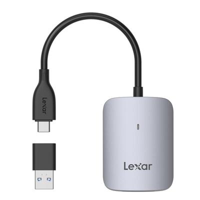 雷克沙双卡槽USB3.2高速读卡器