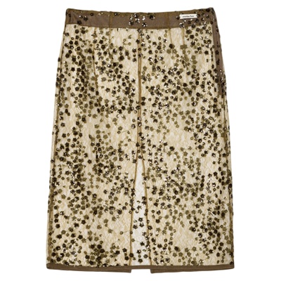 女士波点网纱小众设计裙