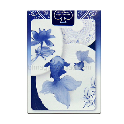 青花瓷扑克牌北方魔术近景道具