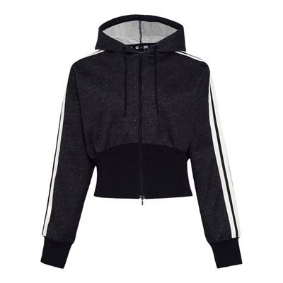 阿迪达斯女子三条纹外套