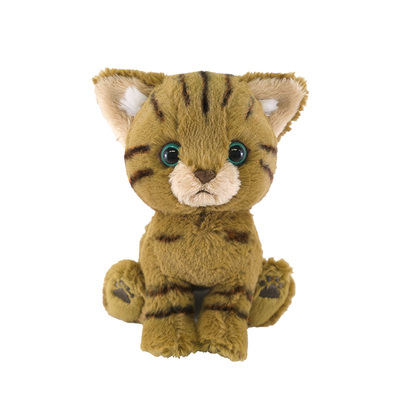 sunlemon仿真虎猫娃娃毛绒玩偶