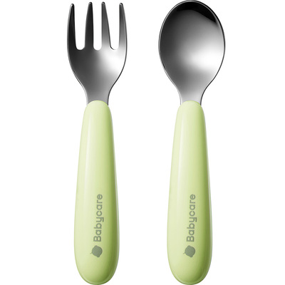 babycare儿童勺子不锈钢自主进食