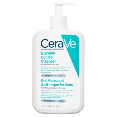 欧洲直邮CERAVE/适乐肤SA水杨酸洁面2%水杨酸洁面啫喱473ml控正品