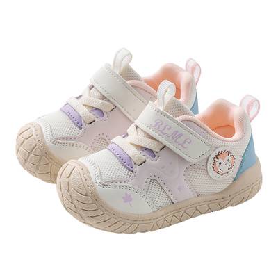 Ginofu防滑稳步鞋男女宝宝魔术贴机能鞋四季网面男女同款运动鞋